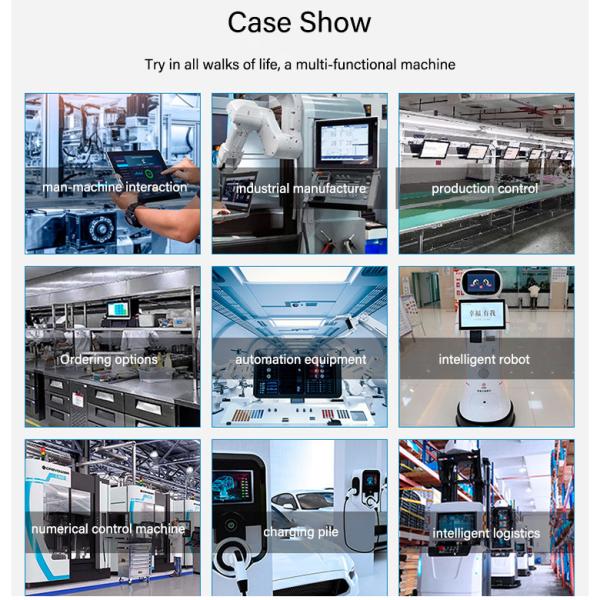 Quality 10.1inch Industrial All in One Computers with Embedded Capacitance Touch Screen for sale