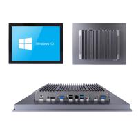 Quality Wall Mounting Type 19 Inch Industrial Interactive Display Fanless Capacitive for sale
