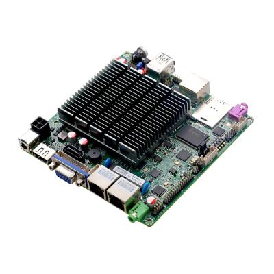 China Intel I5 4th Processor Industrial Nano-ITX Motherboard with DDR3 Memory VGA LVDS Win7 Win10 Linux Mainboard with Cpu for sale