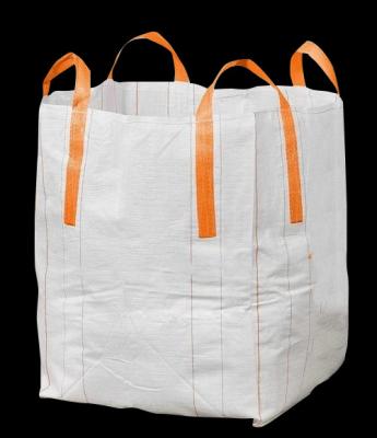 Cina Cicli d'angolo trasversali arancio di Ton Bulk Bags With Four del quadrato conduttivo 2 di Fibc in vendita