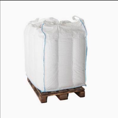 Cina Quadrato di 2 Ton White Fibc Ton Bags con la copertura/deflettori della gonna dentro in vendita