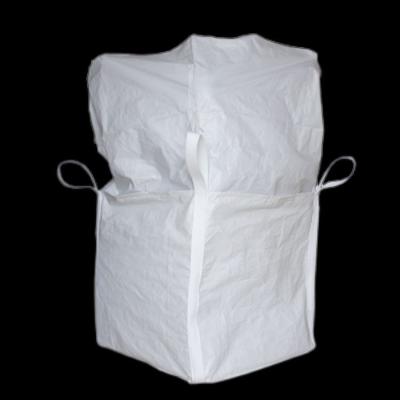 中国 使い捨て可能な1 Ton Full Open 90x90x90 Bulk Bags Super Sack Retractable 販売のため