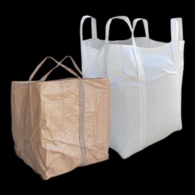 中国 使い捨て可能な排出は2トン バルク袋のDuffleの上の織り方を噴出 販売のため
