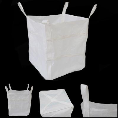 Cina 1000kg ha laminato il tipo antistatico della sabbia X edificio di 90cm Dia Cross Corner Bulk Bag in vendita