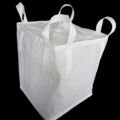 中国 1102Lbs Cube Building Sand Bulk Bags FIBC Granular Goods And Waste 販売のため