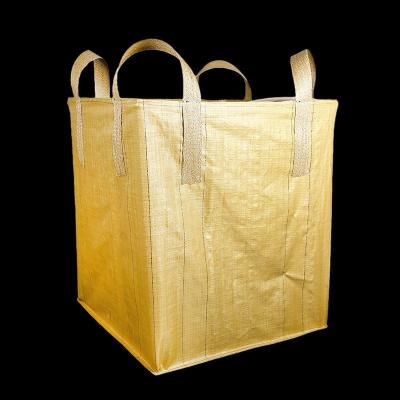 中国 1トンのFibcのジャンボは折り畳み式の単一の使用側面を掛けたIso9001を袋に入れる 販売のため