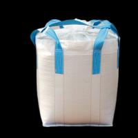 China Uv Resistant Cross Corner Bulk Bag Folding Reusing Polypropylene 2205lb for sale