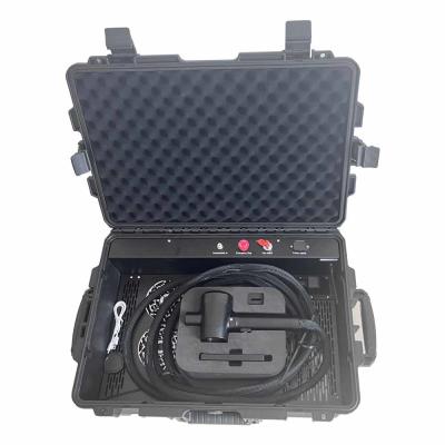 中国 パルス 200w 300w スーツケースファイバーレーザークリーニングマシン 腐食除去マシン 販売のため