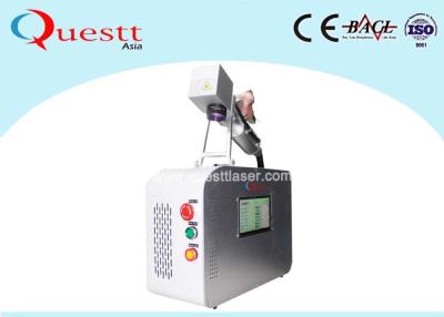 China 50W de handbediende Machine van de de Roestverwijdering van de Vezellaser om Lassenoxyde Schoon te maken Te koop