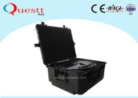 China Mobile Case Handheld MOPA Laser Rust Removal Machine Wireless BlueTooth Connection for sale