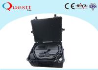 China Suitcase Type 50W 100W Laser Rust Remover Machine for sale