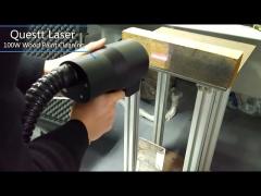 APP Bluetooth Controller Wood Paint Removal Laser Cleaning Machine