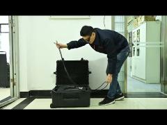 APP Operatie Trolley Case 100W Laser Roest Reinigingsmachine