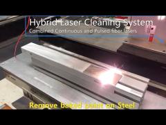 Faser-Laser-Abbeizen-Maschine 1000W 200W mit dem 6 Achsen-Roboter für Selbstreinigung