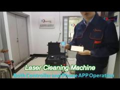 Baggage Case 100 Watt Clean Rust Laser Paint Removal Machine
