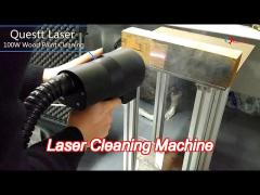 piggy bag laser rust removal machine for cleaning wood door