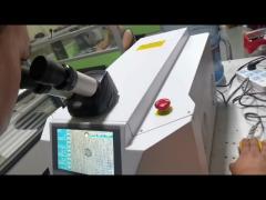 Maintenance - Free Jewelry Laser Welding Machine 150W 80J 10X Microscope