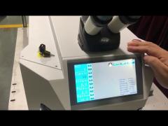 Maintenance - Free Jewelry Laser Welding Machine 150W 80J 10X Microscope