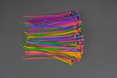 China 10 Series  Nylon Zip Ties  Self Locking Plastic Ties 250mm / 9.8Inch for sale
