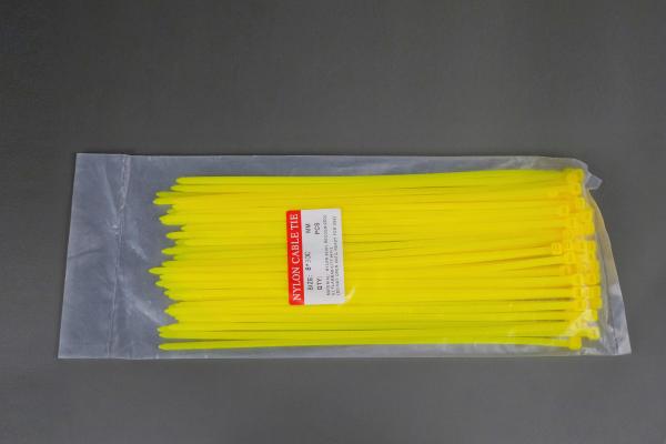 Quality 10 Series Nylon Zip Ties Self Locking Plastic Ties 250mm / 9.8Inch for sale