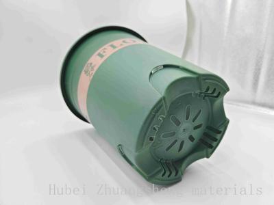 Cina Serie 4 vasi da fiori di plastica verdi 1 gallone in vendita