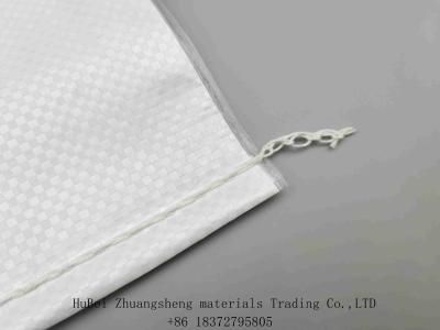 Cina Serie 1 borsa tessuta del polipropilene bianca in vendita