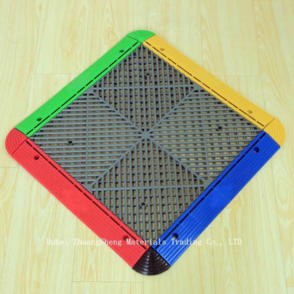 Quality 1.8mm Plastic Floor Grating Corrugated Plastic Floor Protection Sheets Board for sale