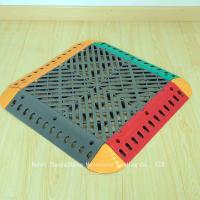 China Permeable  Plastic Interlocking Floor 3.9mm For Bathroom Multi Color for sale