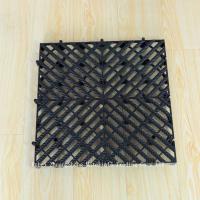 China Permeable  Plastic Interlocking Floor 3.9mm For Bathroom Multi Color for sale