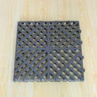 China Permeable  Plastic Interlocking Floor 3.9mm For Bathroom Multi Color for sale