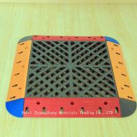 China Permeable  Plastic Interlocking Floor 3.9mm For Bathroom Multi Color for sale
