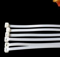 China Self Locking Cable Ties Plastic Cable Tie  3*60-200 Mm Custom Made for sale