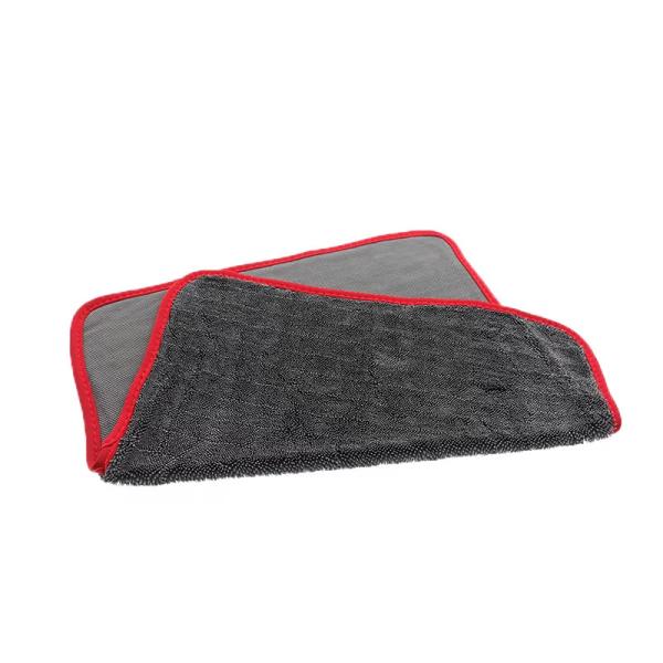 Quality 600gsm 40*60cm good water absorption microfiber towel car drying twisted car for sale