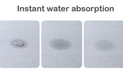 Cina Matto per piatti personalizzato ad asciugatura rapida con proprietà di assorbimento dell'acqua multifunzionale in vendita