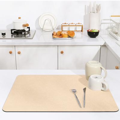 China 16' x 24' Blue Kitchen Mat Magical Absorbent Dish Draining Mat para decoração de mesa à venda
