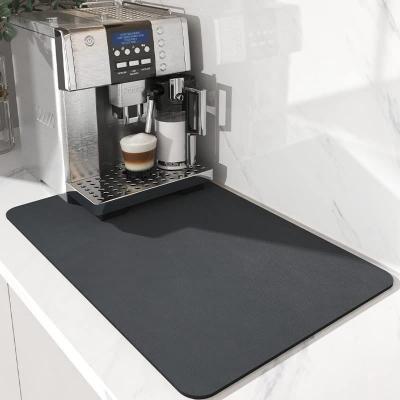 China Super absorvente de água anti-derrapagem esteira de cozinha para máquina de café no balcão da cozinha à venda