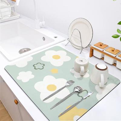 Cina Stile di design classico Matta superassorbente a asciugatura rapida per accessori per la decorazione del tavolo in vendita