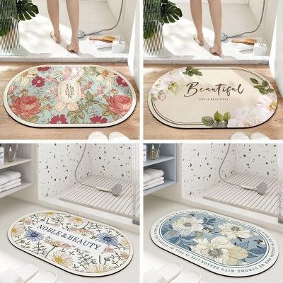 Cina Moderno stile di design Matta vasca da bagno asciugatura rapida per soffice impermeabile Eva e antiscivolo in vendita