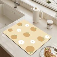 China Kitchen Absorbent Mat for Dustproof and Mould Proof Function in Custom Rectangle Shape for sale