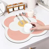 China Polyester Dish Drying Mat for Kitchen Keep Your Dishes Spotless and Dry for sale