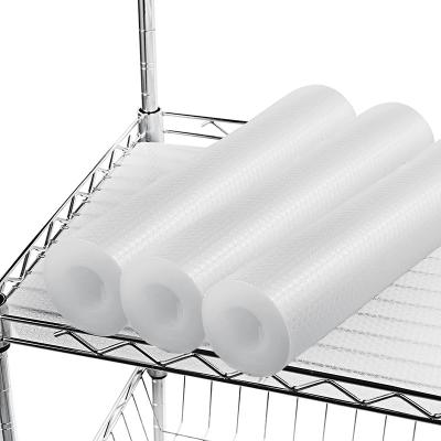 China Blue Non-Adhesive Refrigerator Mat for Sustainable and Multi-Functional Kitchen Shelf for sale