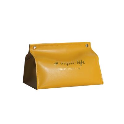 中国 グレー 豪華 ノルディックハウス テーブル PU レザー ティッシュボックス 可愛い ミニカー テープホルダー 販売のため