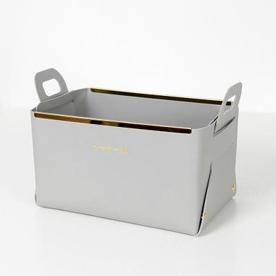 Cina Cesto di cuoio comodo e versatile per le vacanze giornaliere 3-6L Capacità 24*14*13cm in vendita