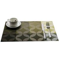 China Customized Logo Acceptable Rectangle Place Mat for Modern Kitchen Table Decoration for sale
