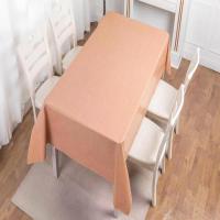 China Printed PVC Rectangle Tablecloth for Dining Table Stain-resistant and Waterproof for sale