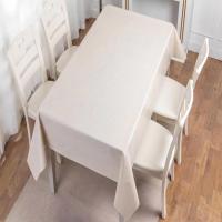 China Printed PVC Rectangle Tablecloth for Dining Table Stain-resistant and Waterproof for sale
