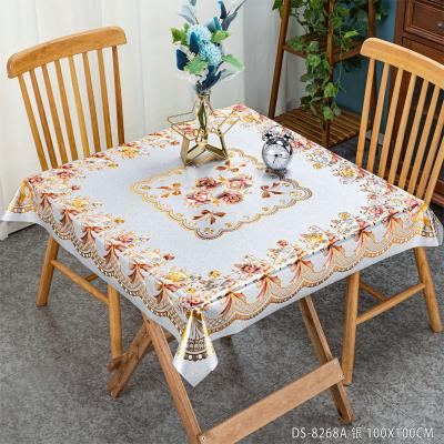 Cina Tavola da pranzo a prova d'olio in PVC e lavabile in vendita