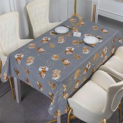 Cina 137cm*20m impermeabile Blu Dorato Dining Matrimonio Non tessuto Acquapiglia impermeabile in vendita