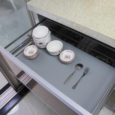 Cina Matto impermeabile per armadietti con disegno di diamante anti scivolamento del cassetto del bagno Eva Grigio in vendita