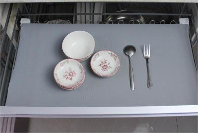Cina Matto impermeabile per armadietti con disegno di diamante anti scivolamento del cassetto del bagno Eva Grigio in vendita